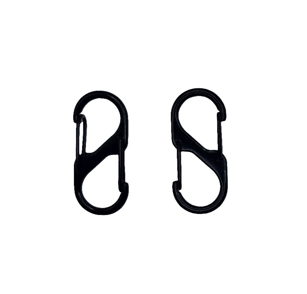 Mini S-Biner Clip – Lightweight Double Gate Carabiner – Hanging High ...